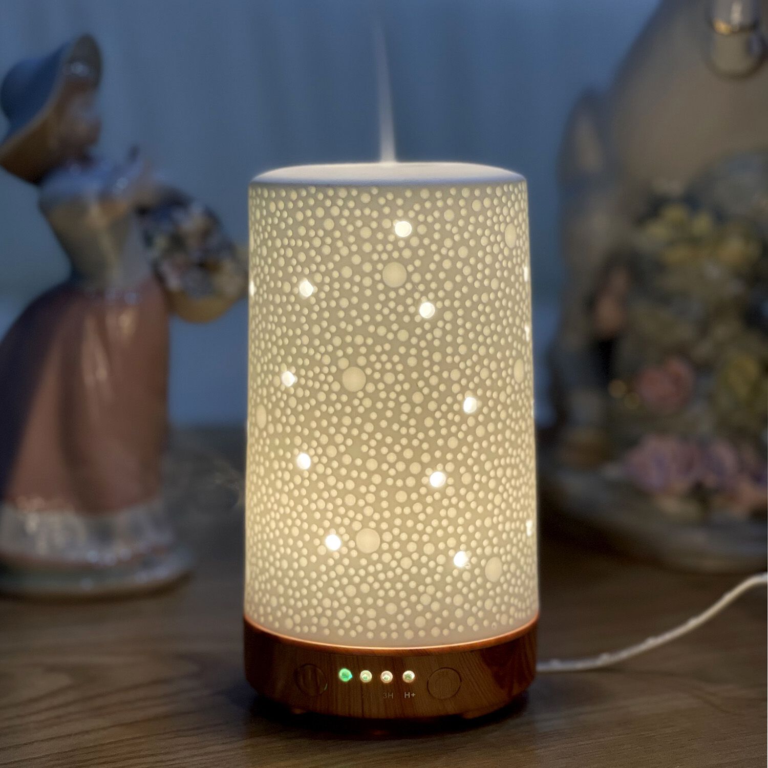 Aeromatic Dots Porcelain Electrical Aroma Diffuser Home Store More